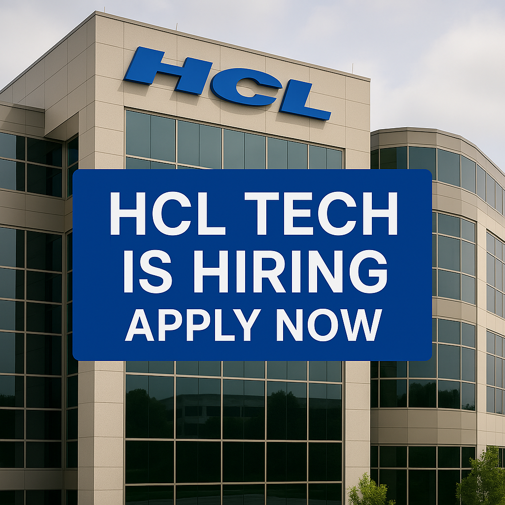 HCL Tech Biggest Hiring 2025 | Recruitment for Freshers | Apply Now